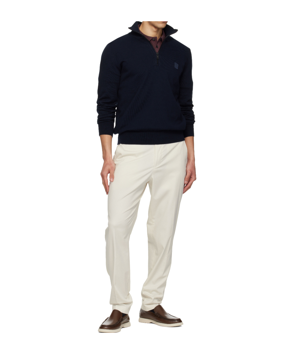 HUGO BOSS Hugo Boss Embossed Logo Loafers